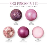 FolkArt Best of Pinks Acrylic Craft Paint Set Featuring 5 Premium Pink ...