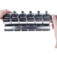 Multiple cliker Counter, 5-Unit Tally Counter, Desk Mount Stand Lap ...