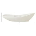 Ceramic Boat Dish,White - Walmart.com