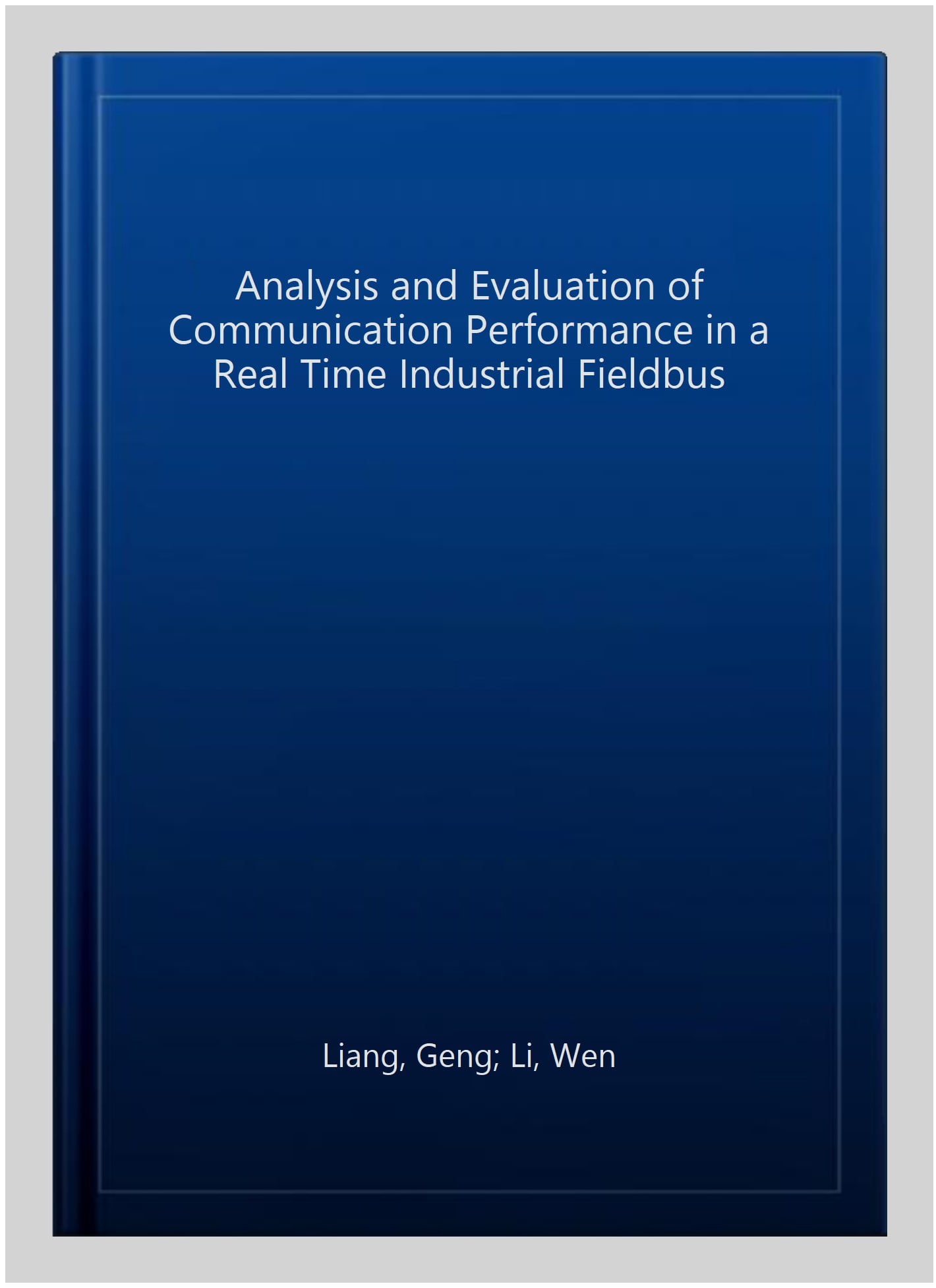 Pre-Owned Analysis and Evaluation of Communication Performance in a ...