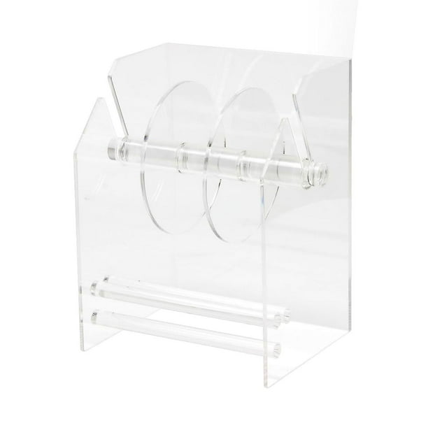 Dispensador de etiquetas ajustable, soporte para rollo de etiquetas, dispensador de rollo de ...