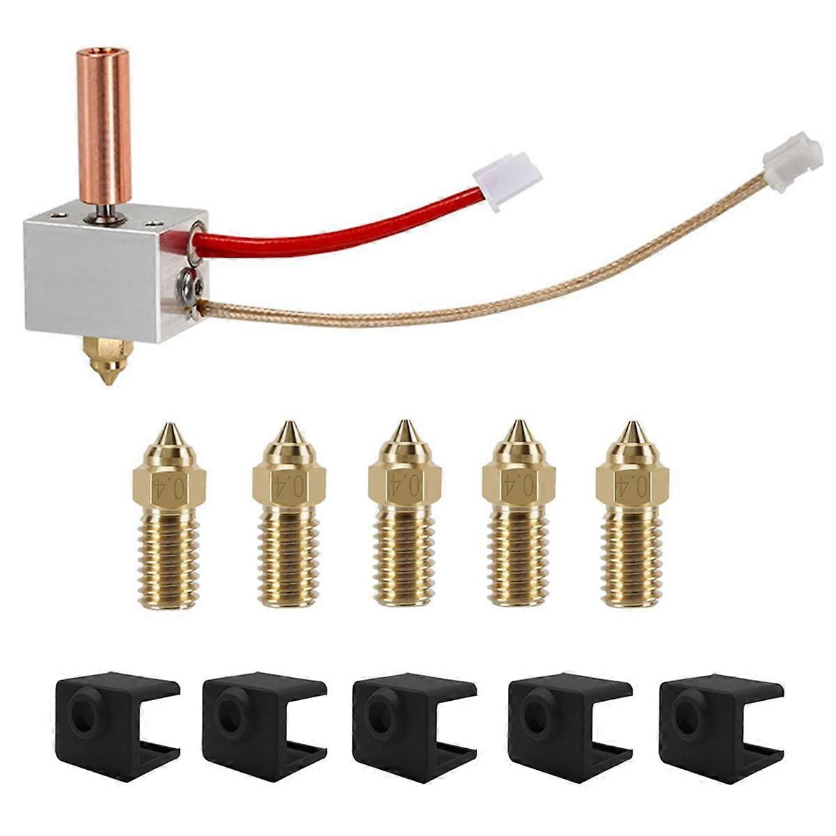 Hotend Heating Block Kit for Neptune 4/4 Pro, 3D Printer Hotend Heat ...