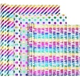 AllWays Plaza Birthday Wrapping Paper Roll - Mini Roll - 3 Rolls - 17 ...