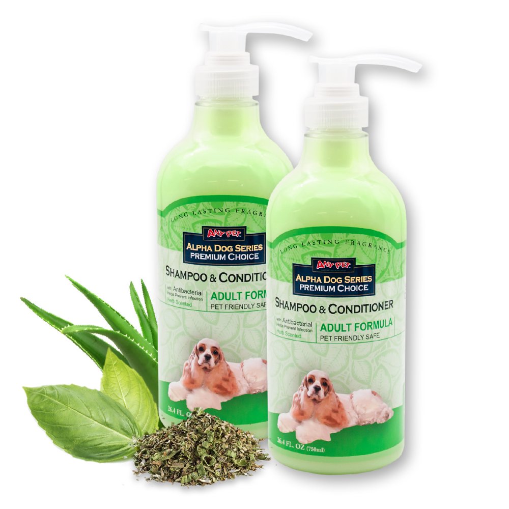 Alpha Dog Series Shampoo&Conditioner(Adult Formula) - Pack of 2 ...