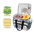 Cartoon Elephant Cute Hearts Portable Cooler Lunch Box Reusable ...