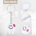 20 pcs Keychain Key Ring Hang Tooth Shape Cute Dental Gift - Walmart.com