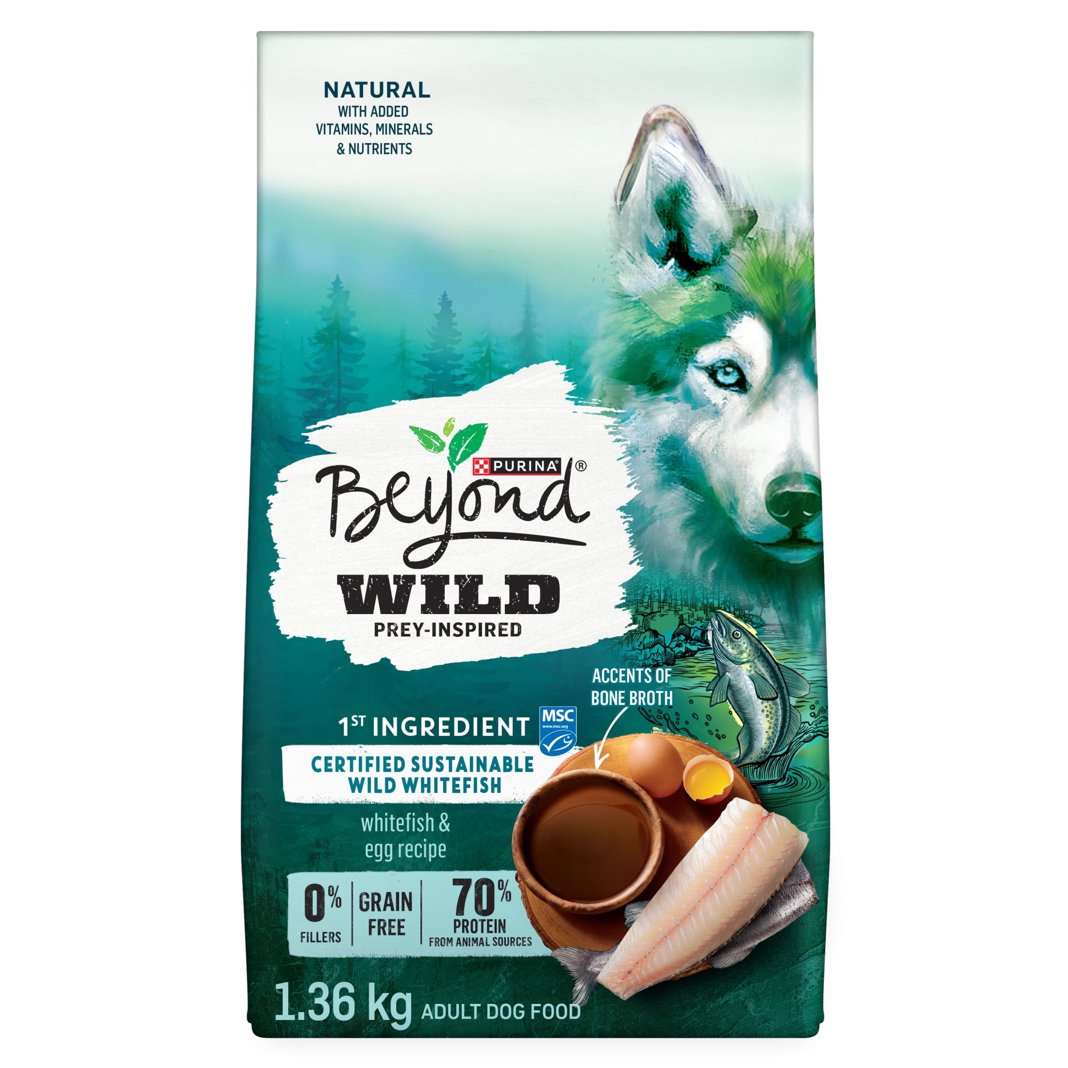 Beyond Wild Whitefish & Egg Recipe, Dry Dog Food - Walmart.ca