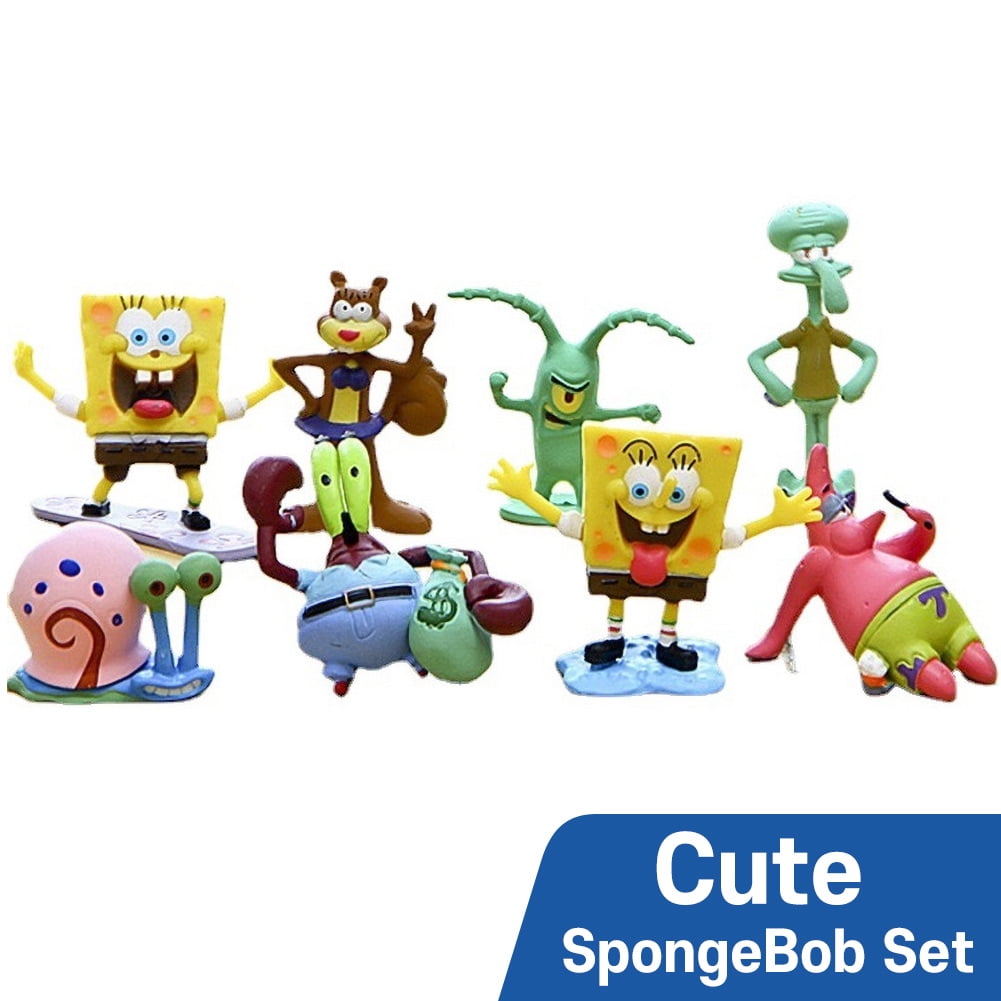 Spongebob Patrick Squidward Sandy Mr Krabs