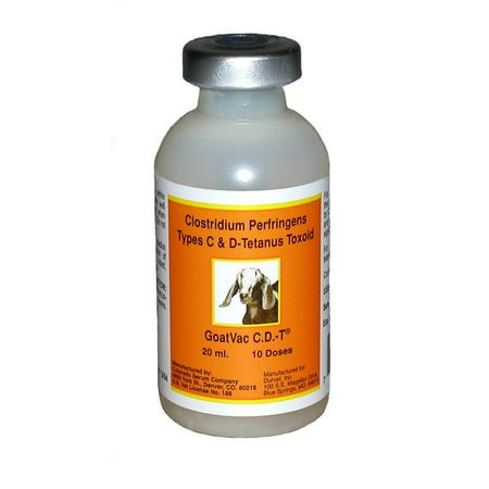 DURVET GOATVAC CD-T DV 20ML/10DS 004-1302 | Walmart Canada
