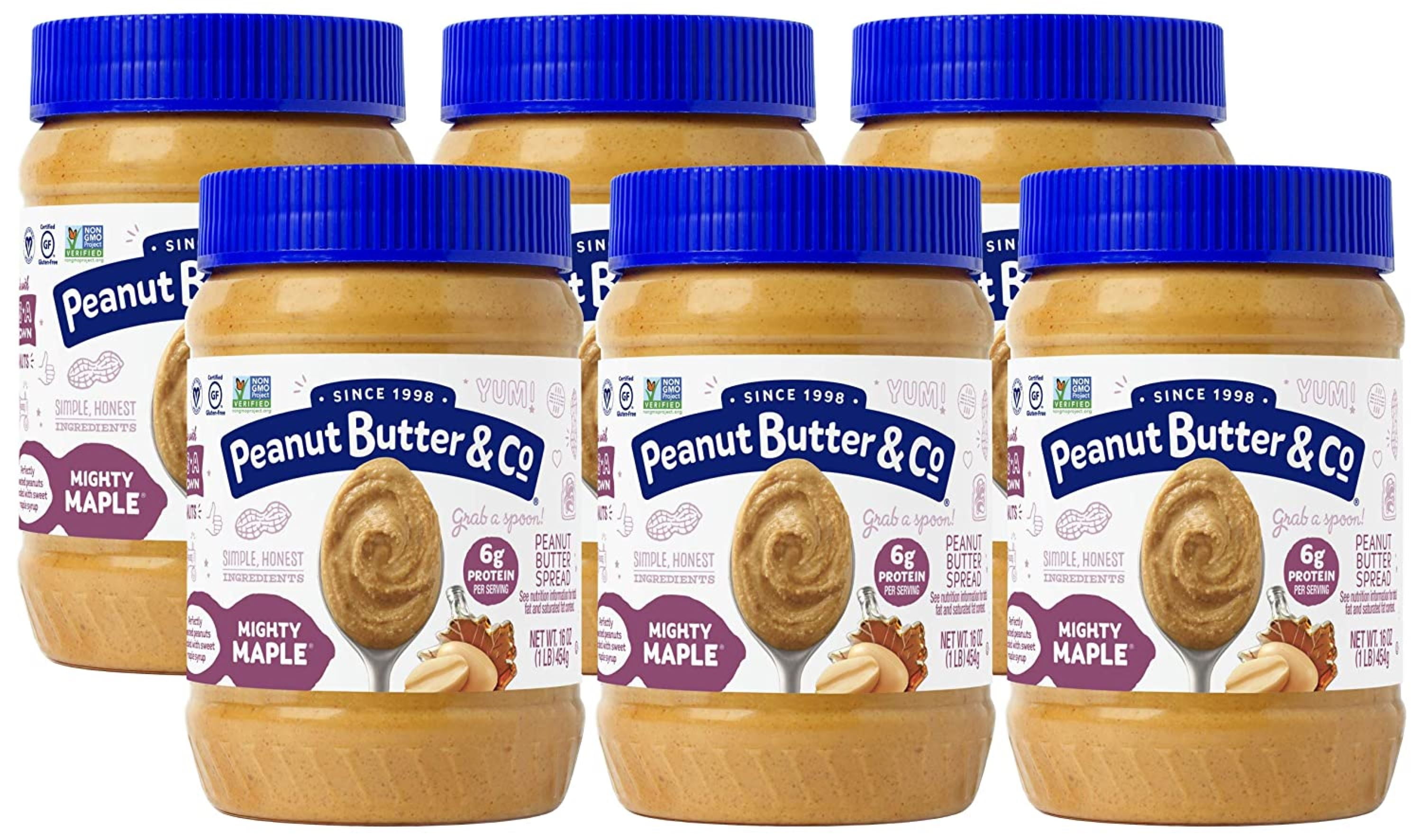 Peanut Butter & Co, Mighty Maple Flavored Peanut Butter Spread, 16 oz ...