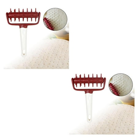 Thinsony 1/2/3/5 Kitchen Tools for Bread and Flaky Pie Crusts Red 2PCS ...