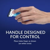 Gillette TREO Disposable Caregiver Razor with Ergonomic Handle, Safety ...