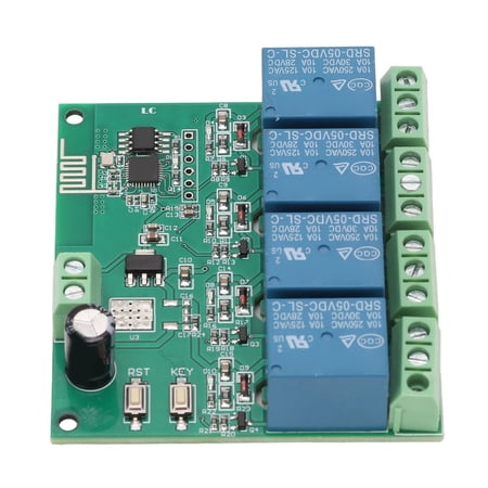 Relay Module,4 Channel Relay Module Wi Fi Relay Module Relay State-of ...