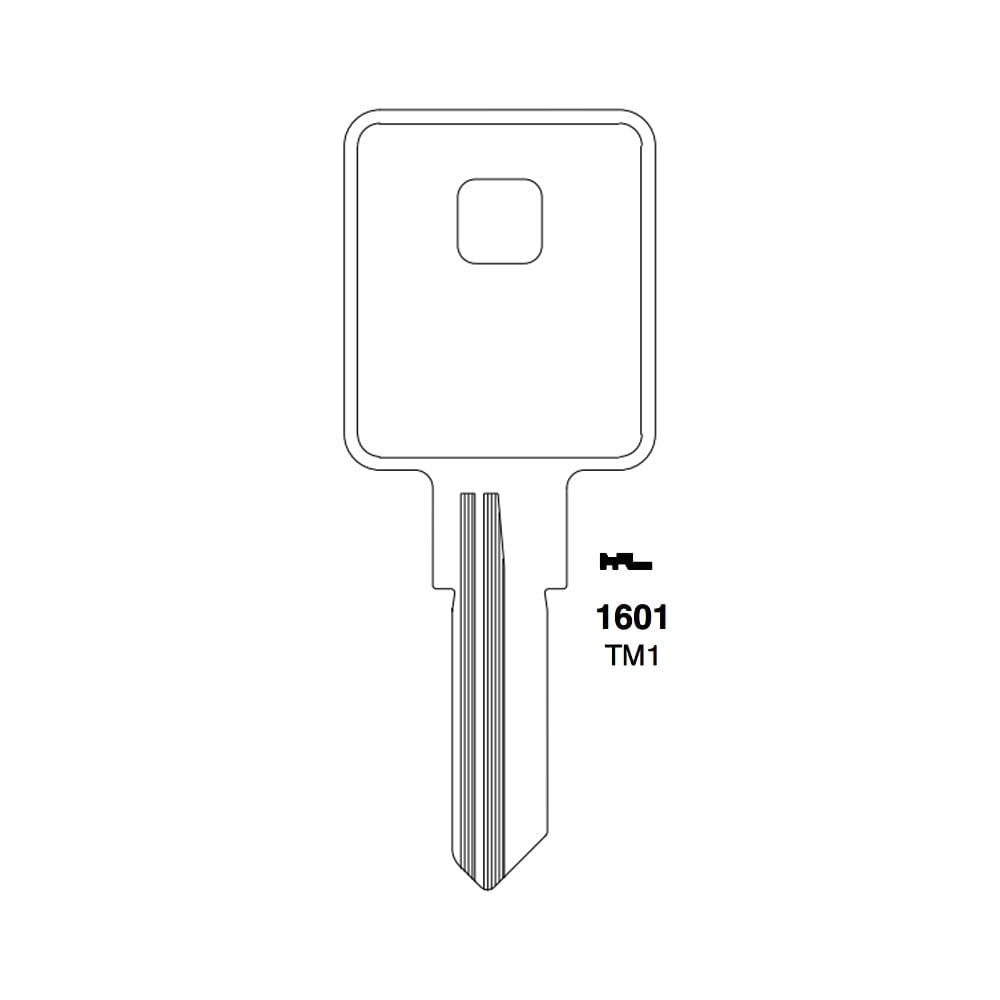 ILCO Fits for 1601 Trimark Commercial Key Blank - TM1 - TRM-5D (10 Pack ...