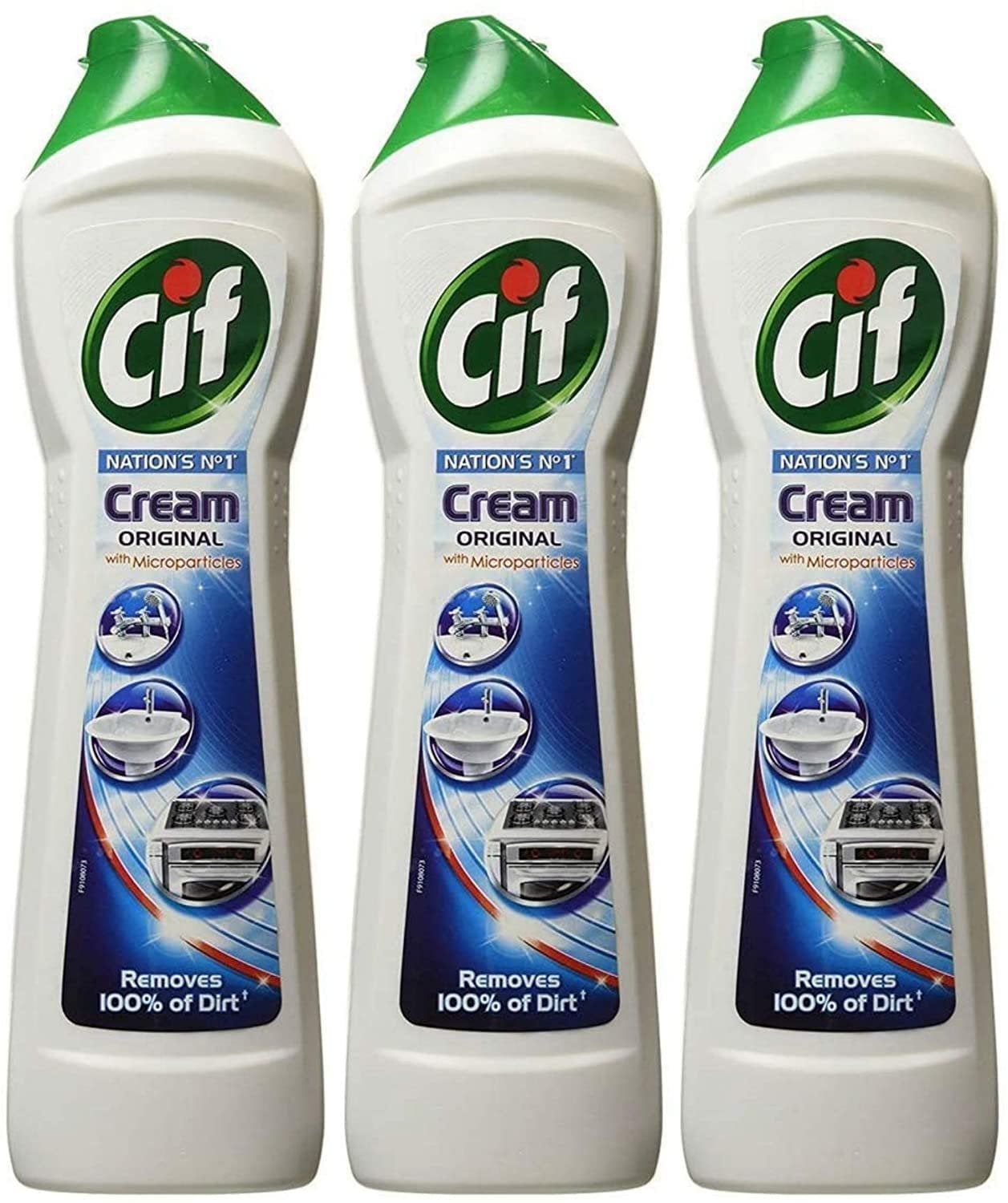 Cif Cream Cleaner Original 500ml PACK OF 3 - Walmart.com