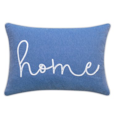 Better Homes & Garden 100% Cotton Stripe Oblong Decorative Pillow with ...