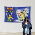 Goofy Party Supplies Festival Backdrop Party Banner 5*3ft Goofy Happy ...
