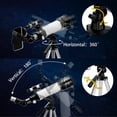 Astronomical Refractor Telescope, 70mm Aperture 400mm Focal Length,with ...