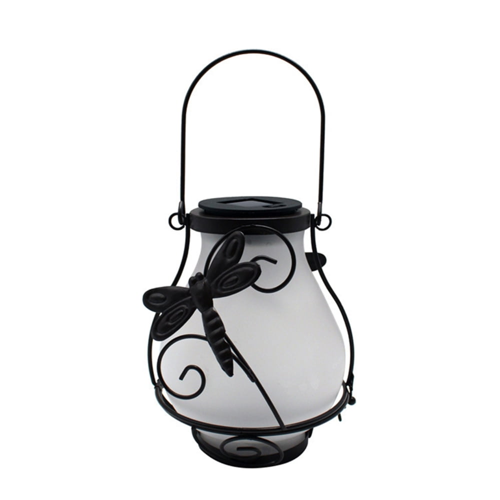 Garden Hanging Landscape Lantern Retro Waterproof Garden Solar Light ...