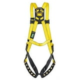 MSA Workman Harnesses, D-Ring Back,Qwik-Fit Chest Strap;Tongue Buckle ...