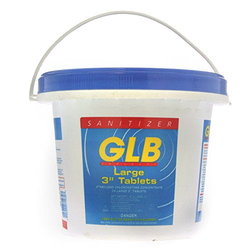 GLB 71230A 3-Inch Chlorine Sanitizing Tablets, 8-Pound,Large - Walmart.com