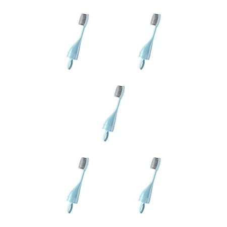 maskred Plastic Toothbrush Portable Washable Detachable Colorful Manual ...