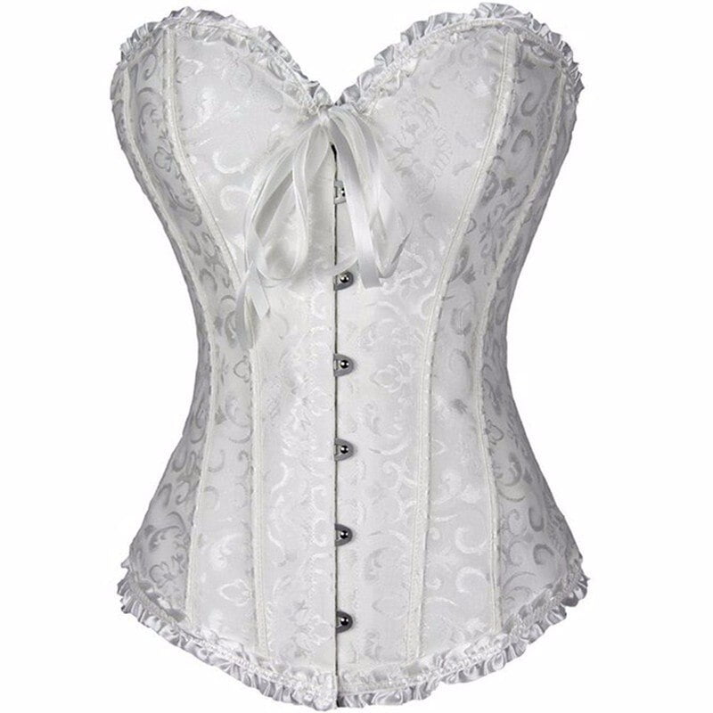 Click here for Koolyou Womens Gothic Jacquard Overbust Corset Bus... prices