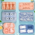 Animal Ice Cube Tray, Silicone Ice Mold For Cocktails Drinks, 4-Cavity ...