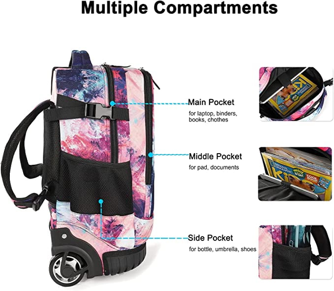 Roxy Rolling Backpacks