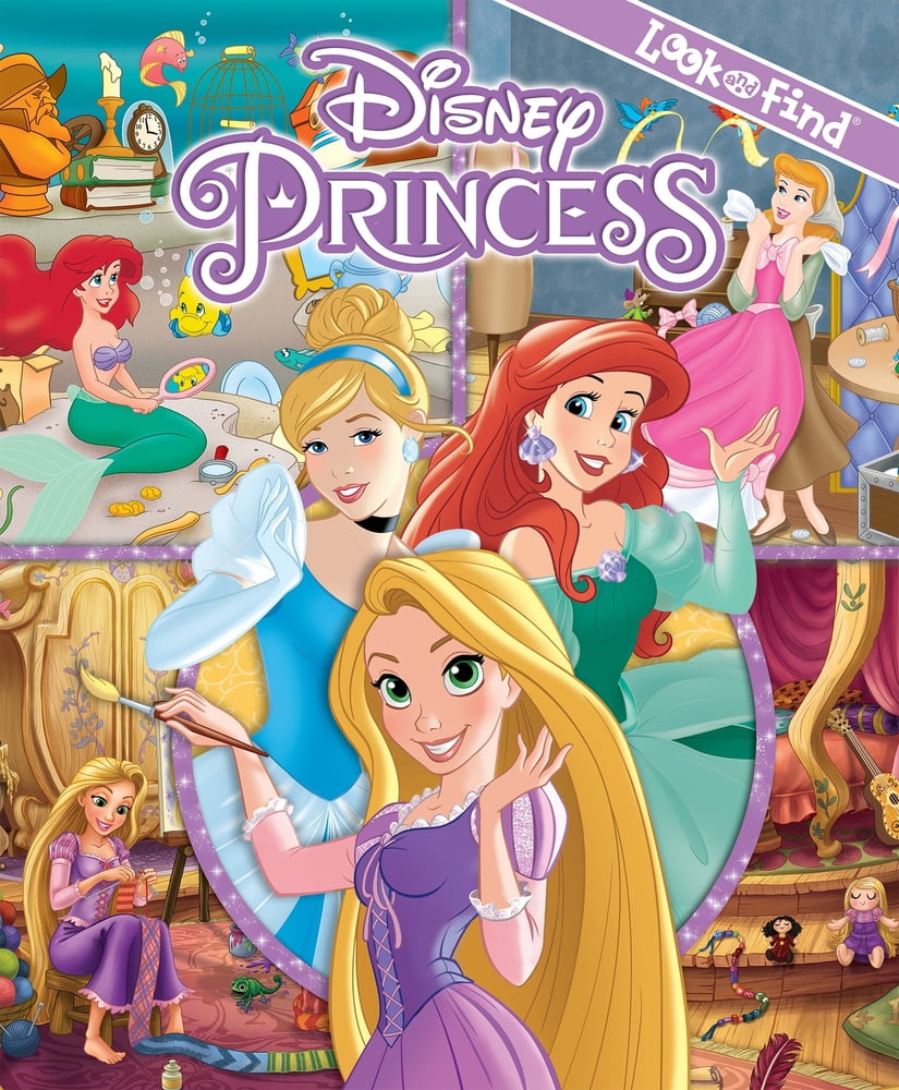 Pre-Owned Disney Princess: Look and Find (Hardcover) 1503712141 ...