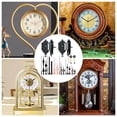ANXPTIME Home Decors 2Pcs Pendulum Clock Movement Mechanism with 6 Pair ...
