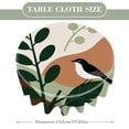 Chilfamy Round Tablecloth,Sunset Sunrise Mountain Landscape Nature ...