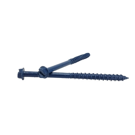 Chenango Supply 14 X 4 Hex Head Concrete Screw Anchor. 100 Pieces With ...