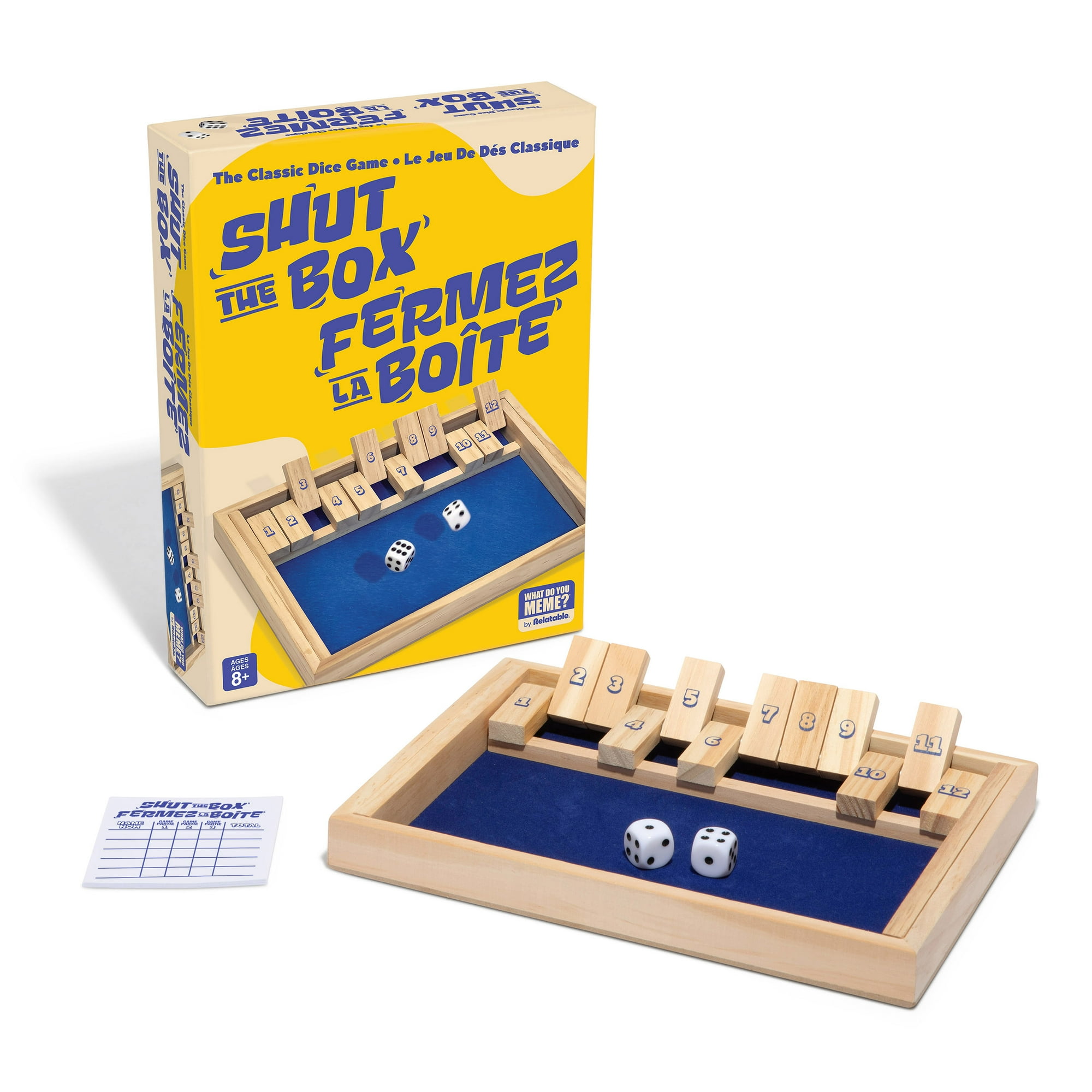 Click here for What Do You Meme? Shut The Box By Relatable - Clas... prices