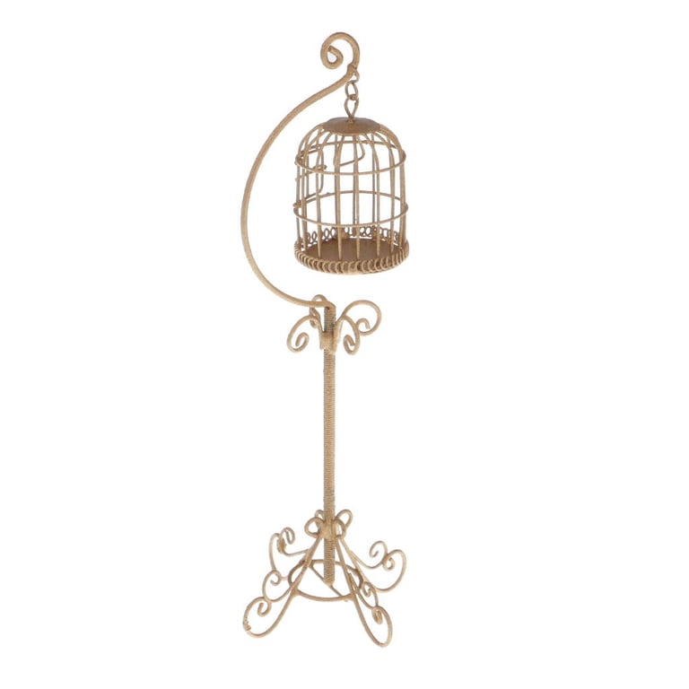 Vintage Bird Cage With Stand