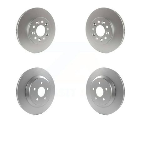 Front Rear Coated Disc Brake Rotors Kit For 2004-2007 Ford Freestar ...