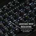 Plugable Performance 104 Key Mechanical Keyboard - Full-Size Backlit ...