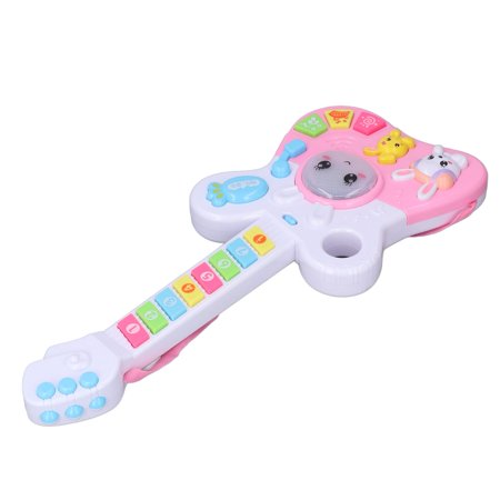 Music Guitar Toy, Multifunctional Baby Electric Guitar Light ...