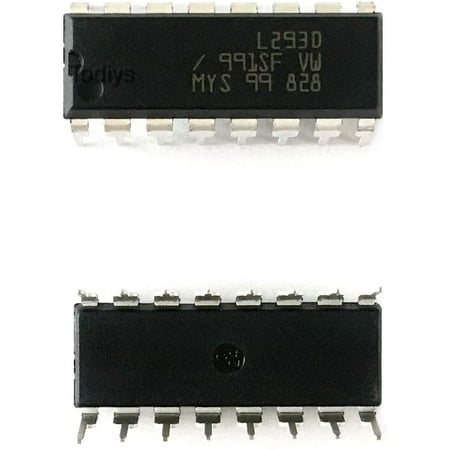 Plannu New 15Pcs for L293 L293D 4.5V to 36V DIP-16 Push-Pull Four ...