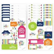 200 Pcs Happy Birthday Gift Tags Stickers,Happy Birthday to Name ...