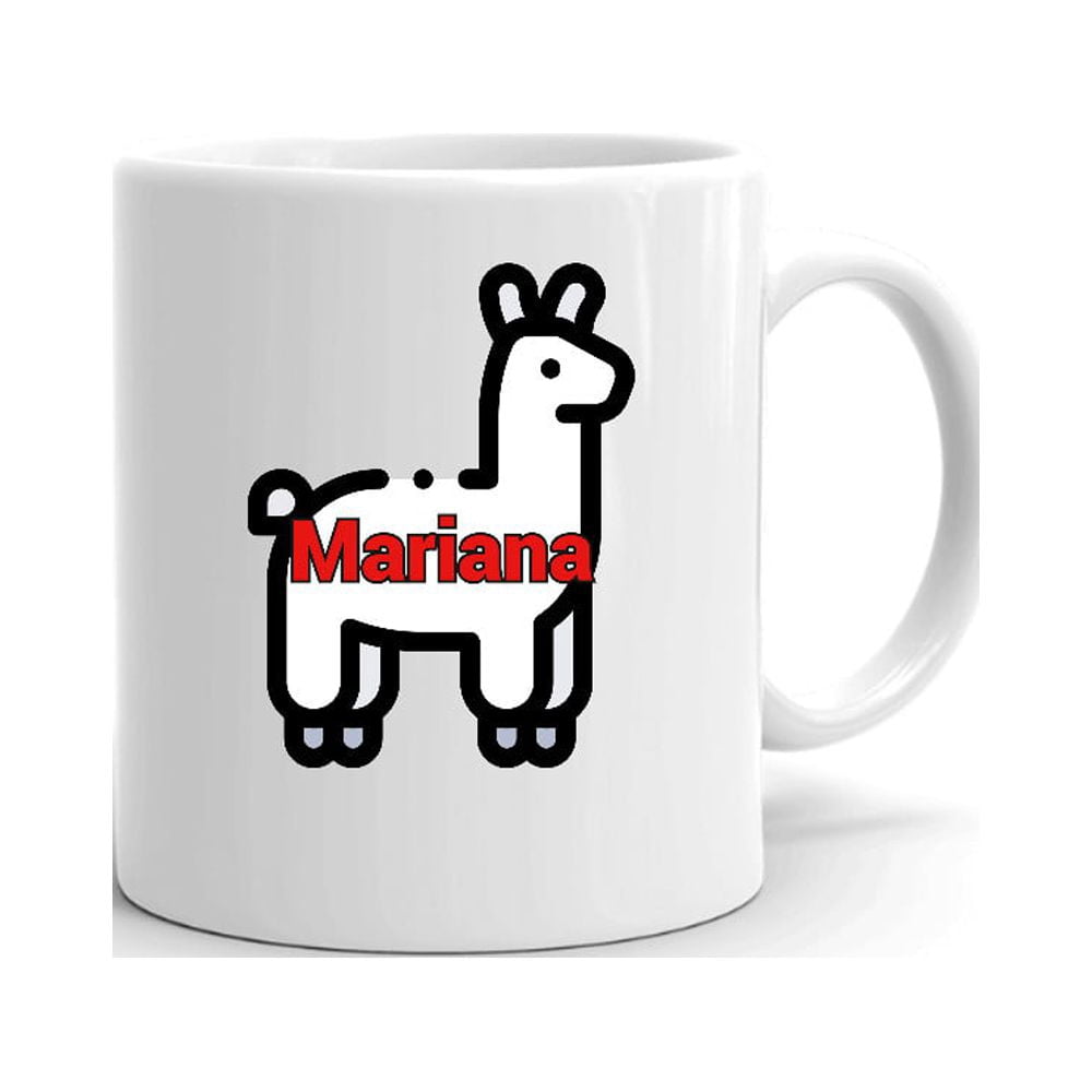 Llama Mariana Ceramic Dishwasher And Microwave Safe Mug - Walmart.com