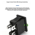 General 4 Pin Rocker Switches 2 Position Operate Waterproof Change ...