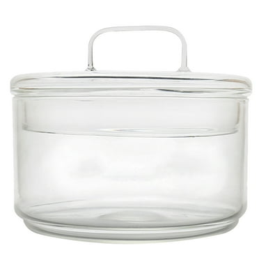 Simax Casserole Dish with Lid Microwave & Oven Safe Clear Glass ...