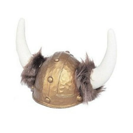Deluxe Viking Helmet with Fur - Walmart.com