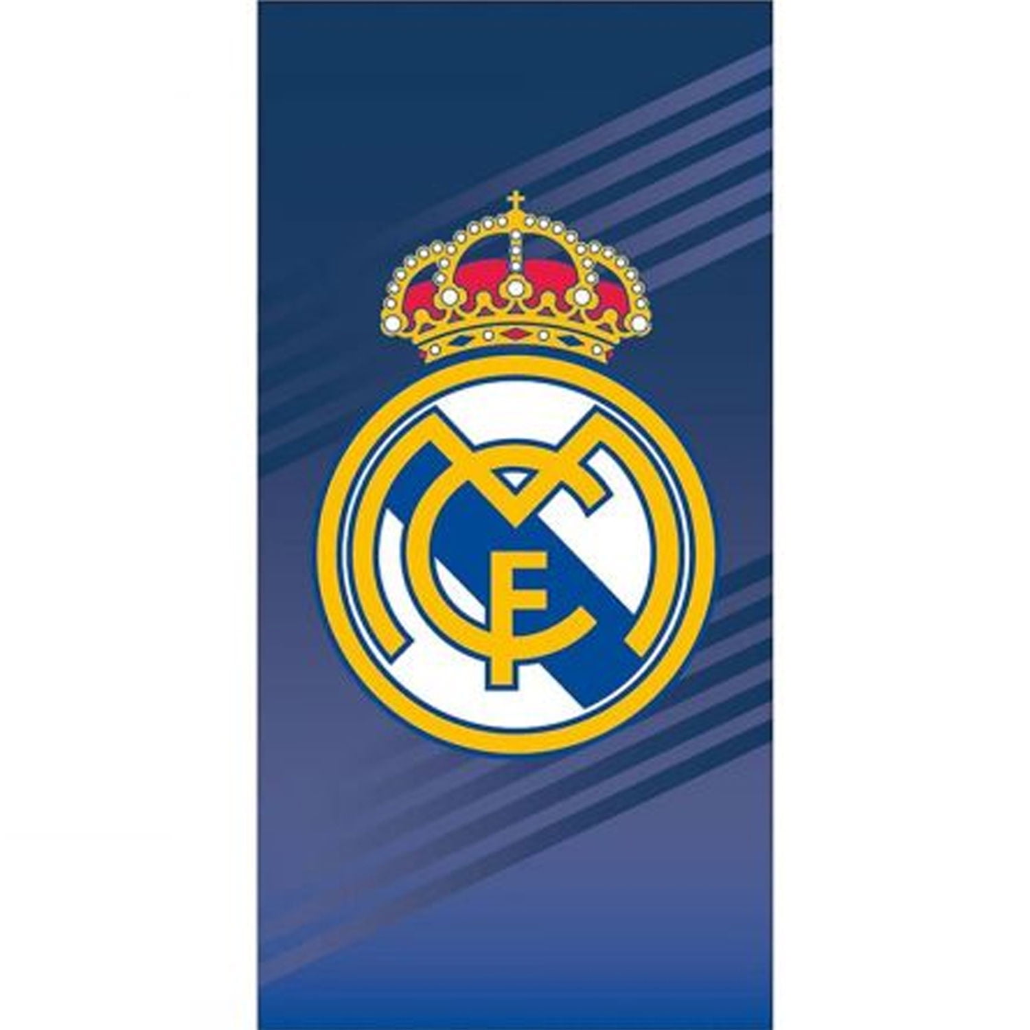 Click here for Real Madrid Cf Crest Beach Towel 55.12 X 27.56 prices