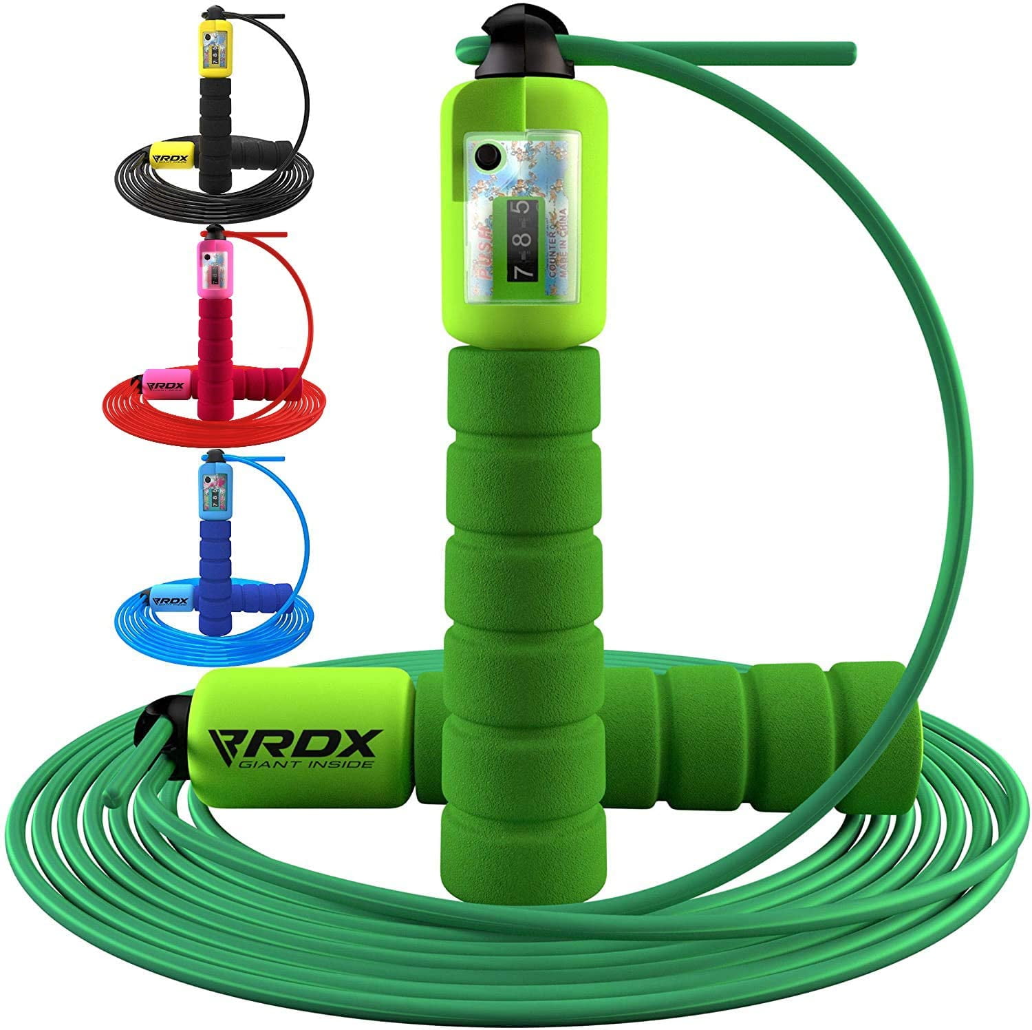 RDX Skipping Rope for Kids with Automatic Counter, 10.3FT Adjustable ...