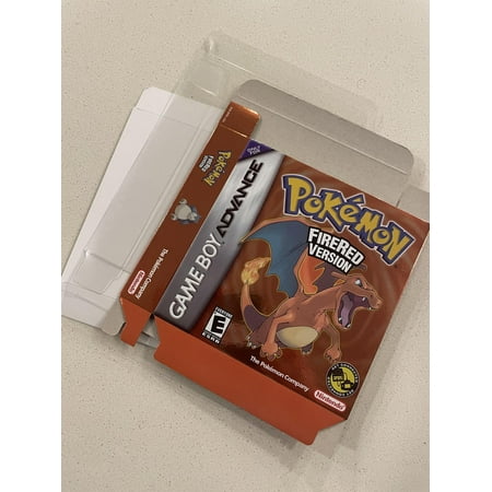 POKEMON FIRE RED - NINTENDO GAME BOY ADVANCE GBA - BOX ONLY | Walmart ...