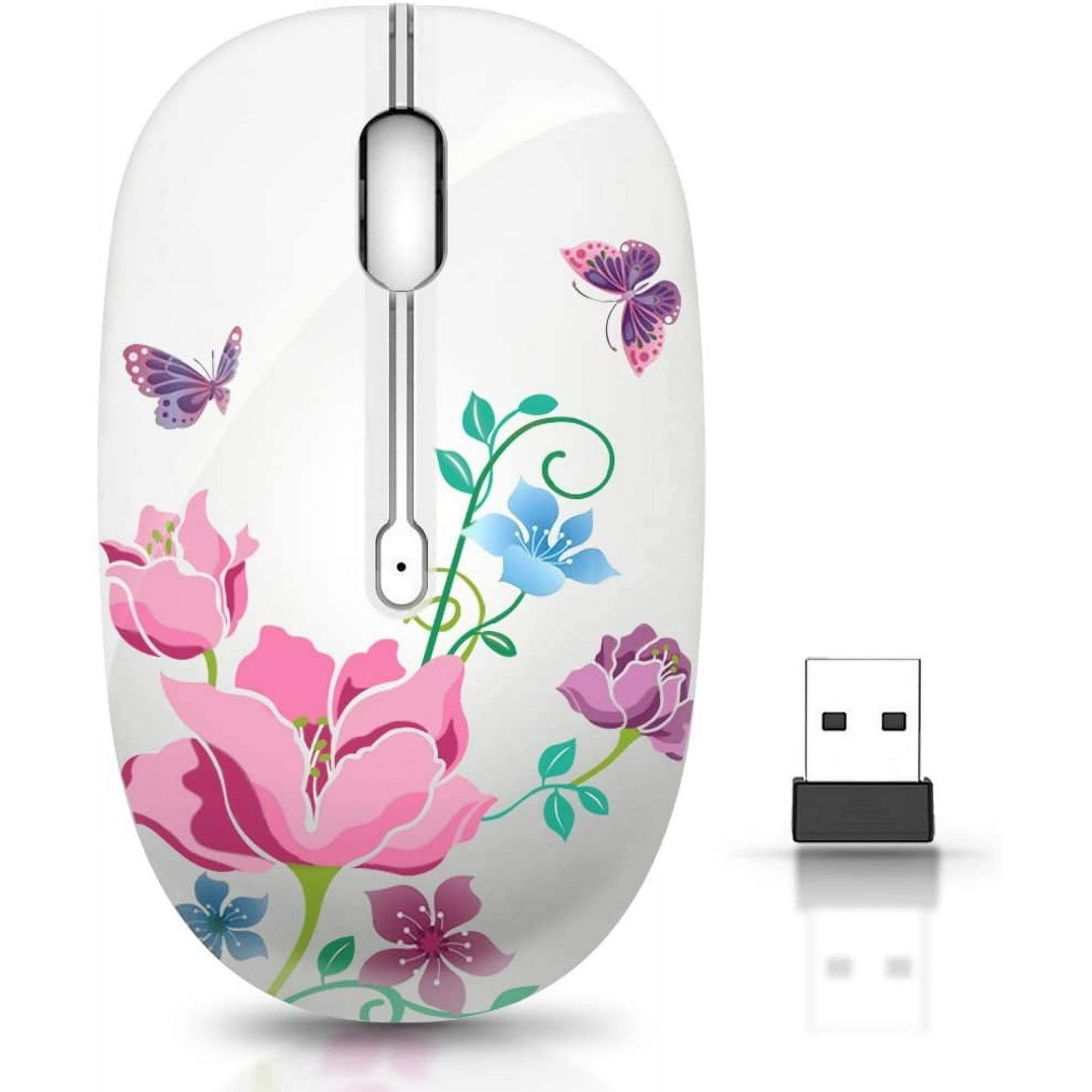 Click here for Maner Dresses Wireless Mouse With Receiver For Pc... prices