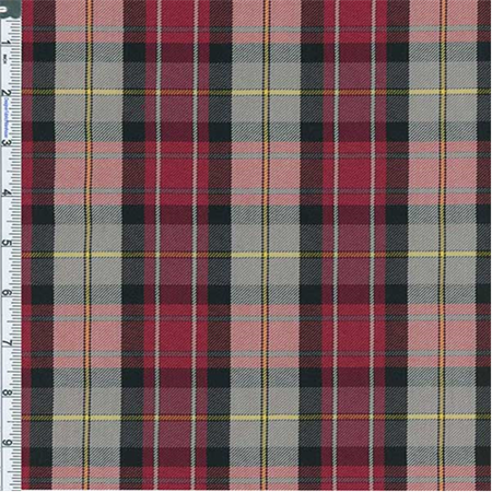 Red/Black Multi Plaid Twill, Fabric By the Yard - Walmart.com