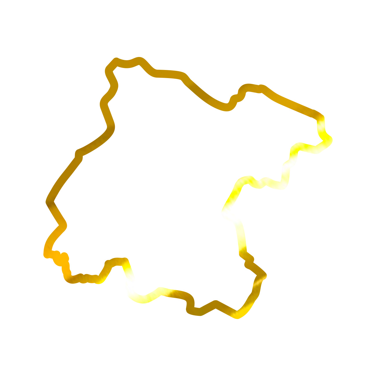 Guanajuato State Shaped Sticker Decal Die Cut - Self Adhesive Vinyl - Weatherproof - Made in USA ...